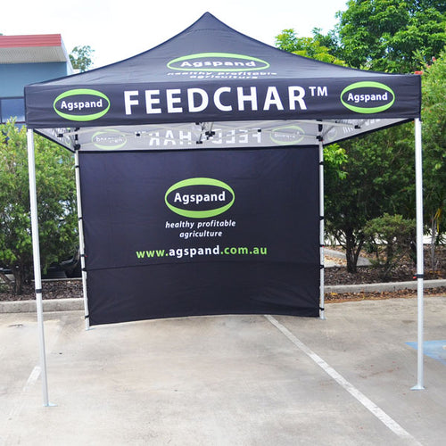 Check Out This Awesome Custom Printed Canopy and Back Wall